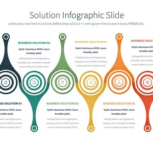 Business Strategy Solution Powerpoint Template, Customizable Slides for ...