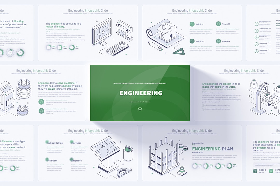 Engineering Powerpoint Template, Powerpoint Presentation, Bio ...
