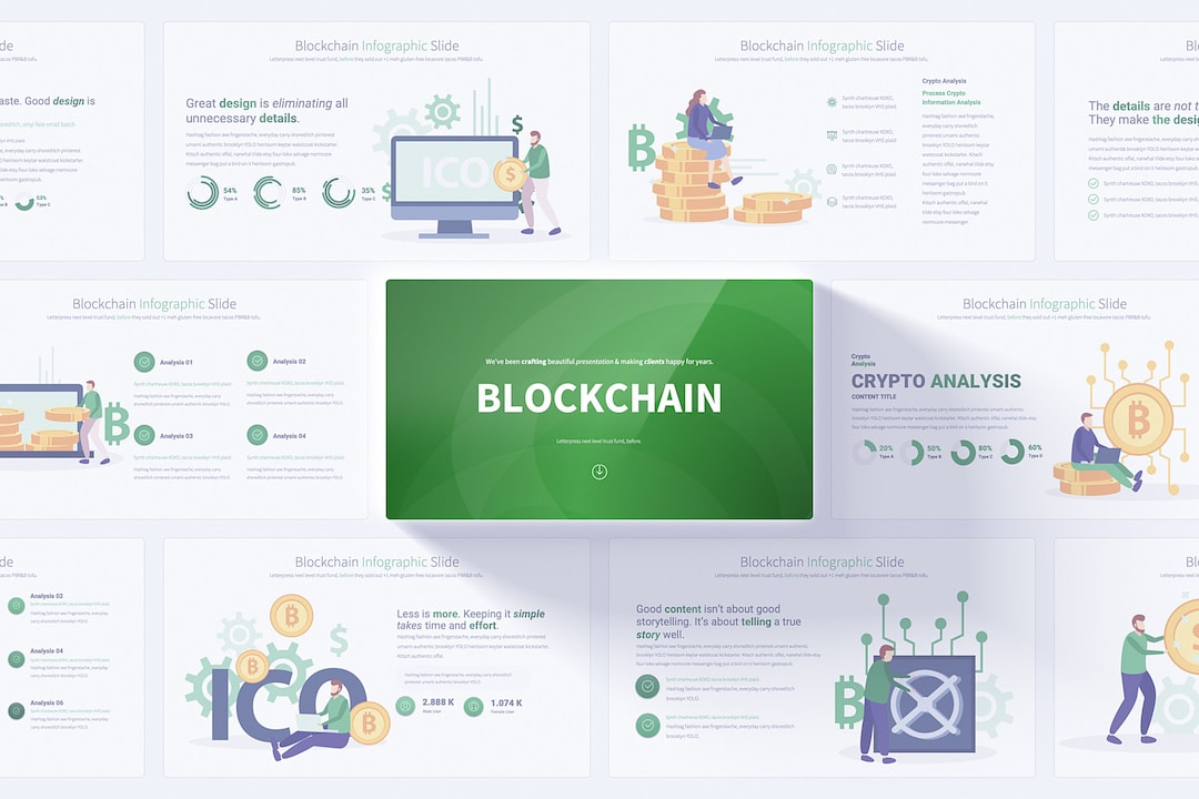 Cryptocurrency Powerpoint Presentation Template | Blockchain ...