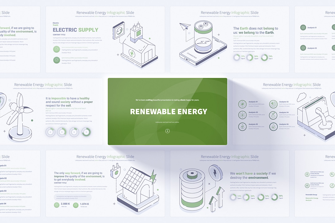 Renewable Energy Powerpoint Presentation Template, Renewable Energy ...