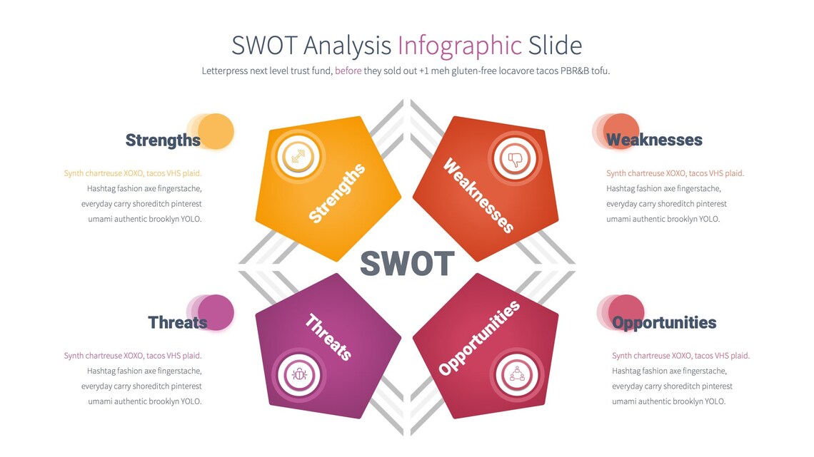 SWOT Analysis Minimal Keynote Presentation Template, SWOT Strengths ...
