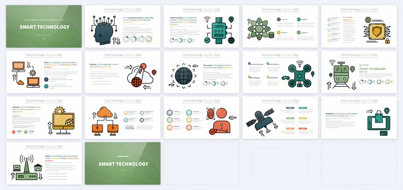 Smart Technology Powerpoint Template for Business Presentations ...
