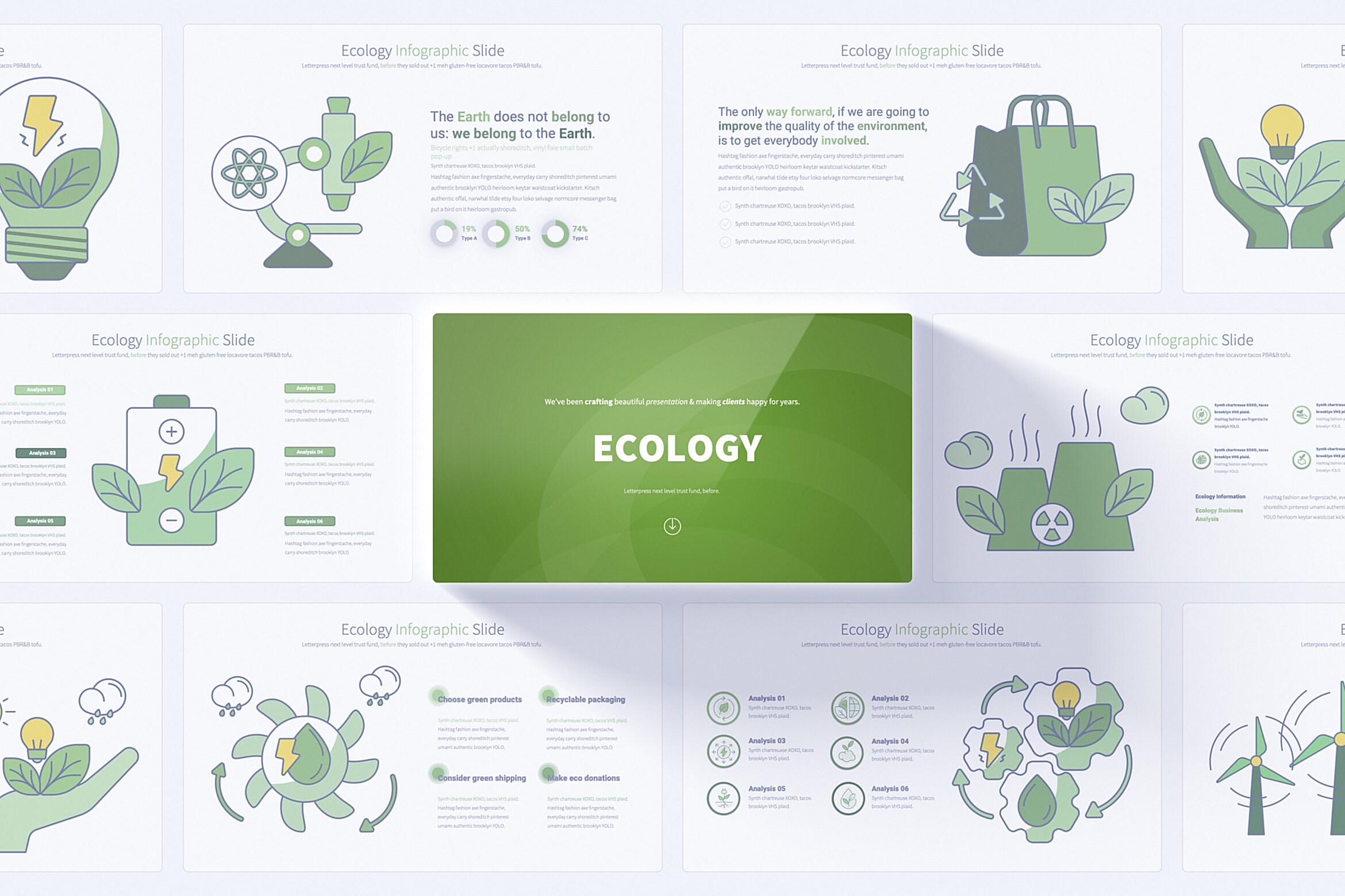 Ecology Powerpoint High School Ecology 09 PowerPoint Template