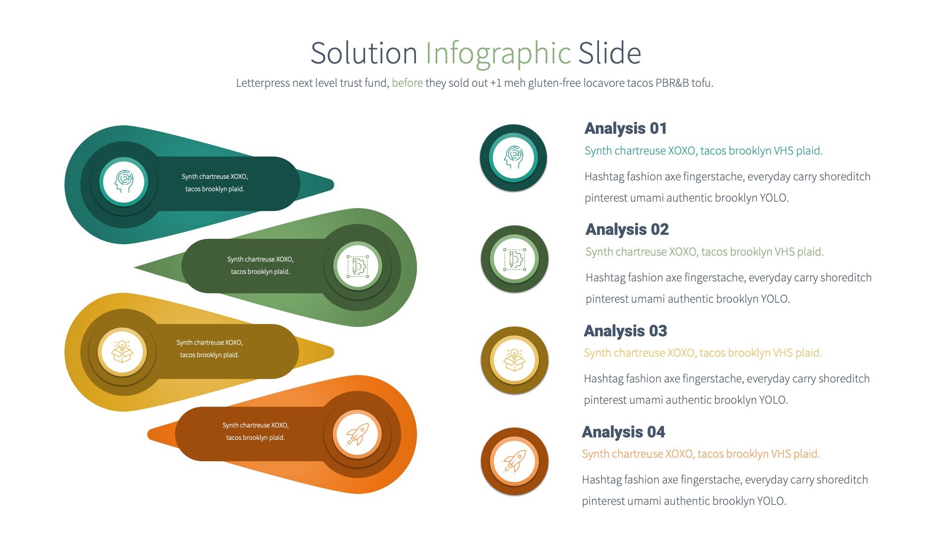 Solution Keynote Presentation Template, Solution Infographics ...