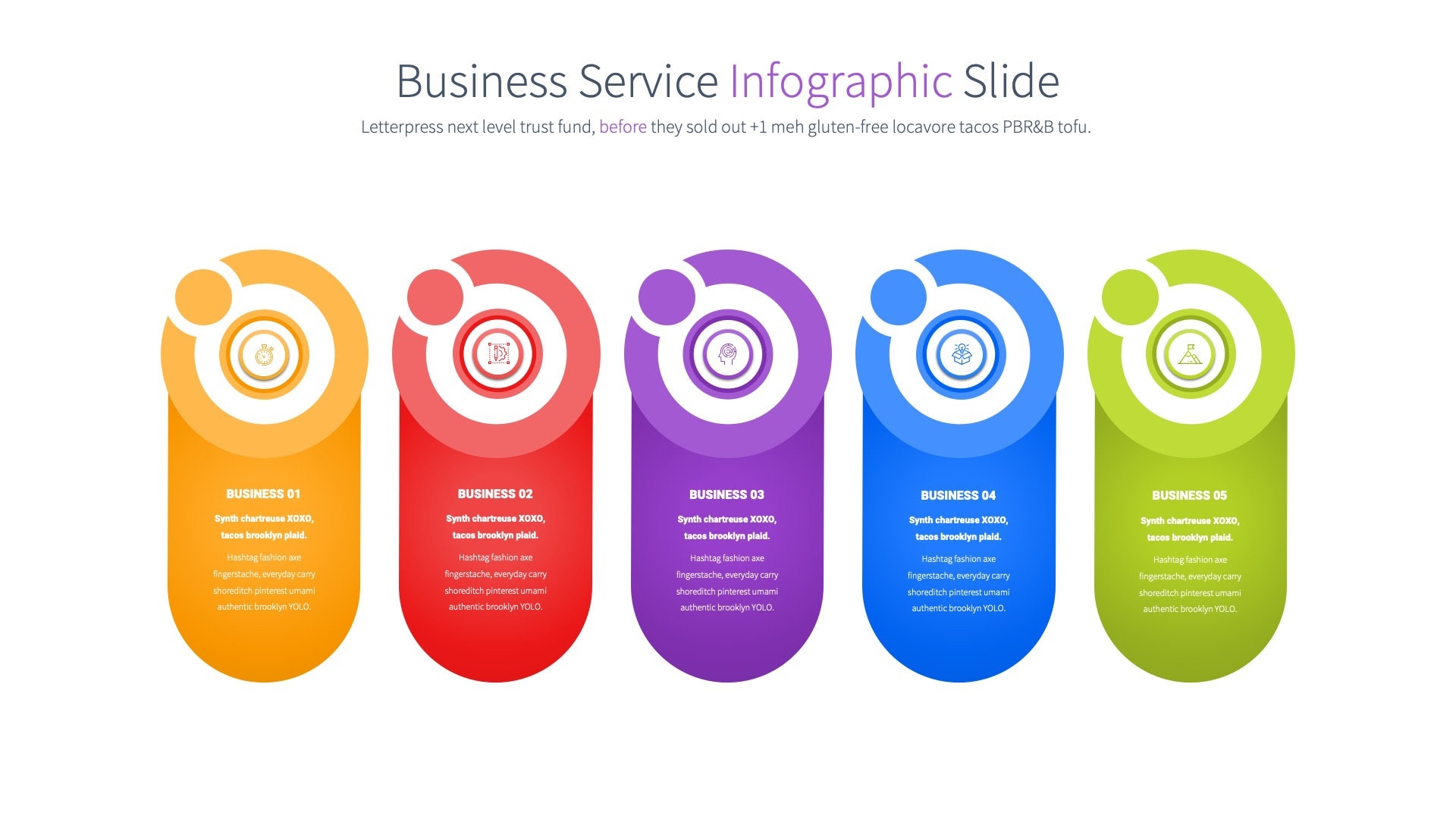 Business Service Powerpoint Presentation Template Minimalist Slides for ...