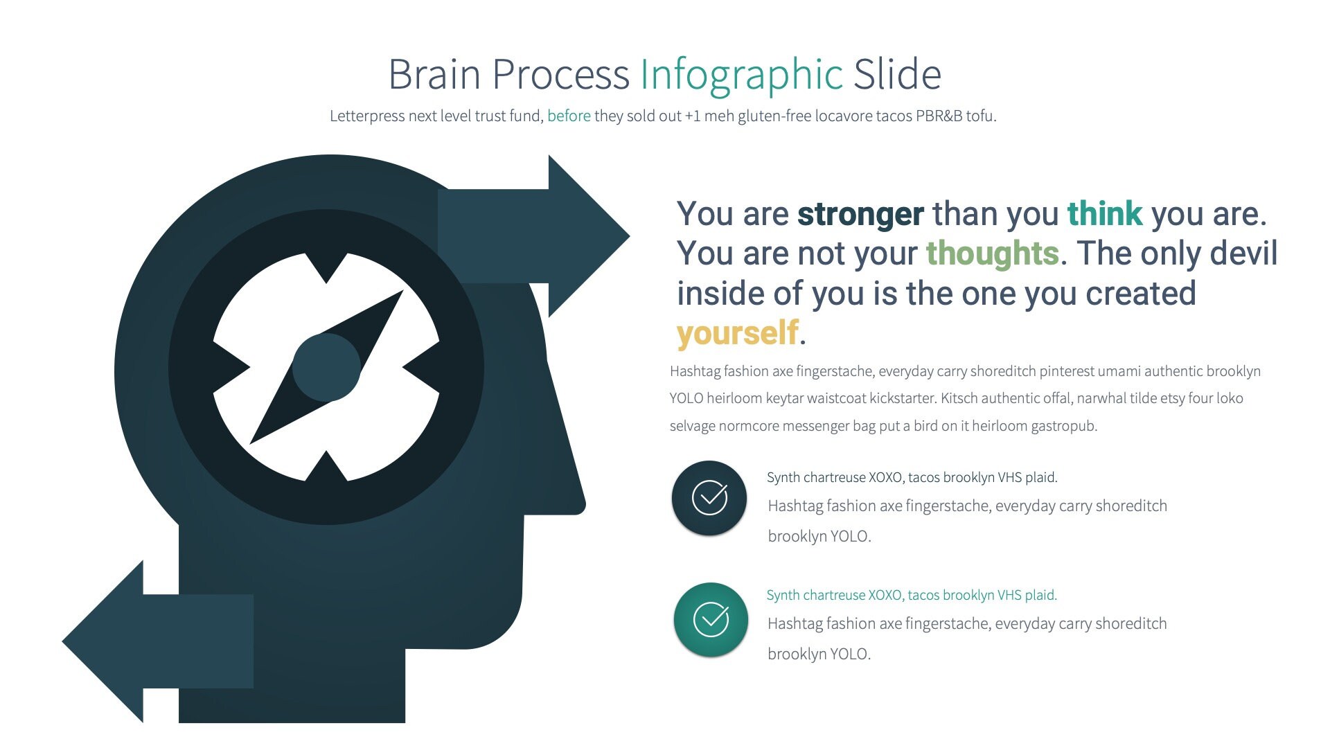 Plantilla de presentación de PowerPoint de Brain Process, plantilla de presentación de Power ...