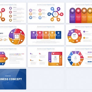 Business Concept Powerpoint Presentation Template, Business Solution ...