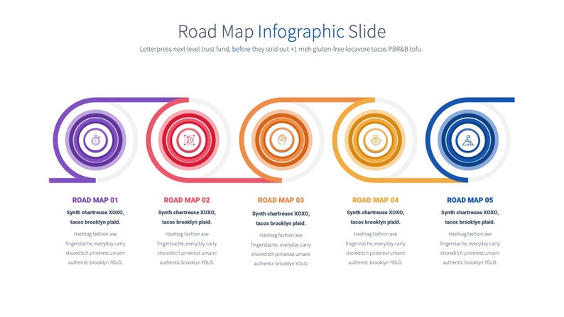 Road Map Powerpoint Presentation Template Road Map Power - Etsy