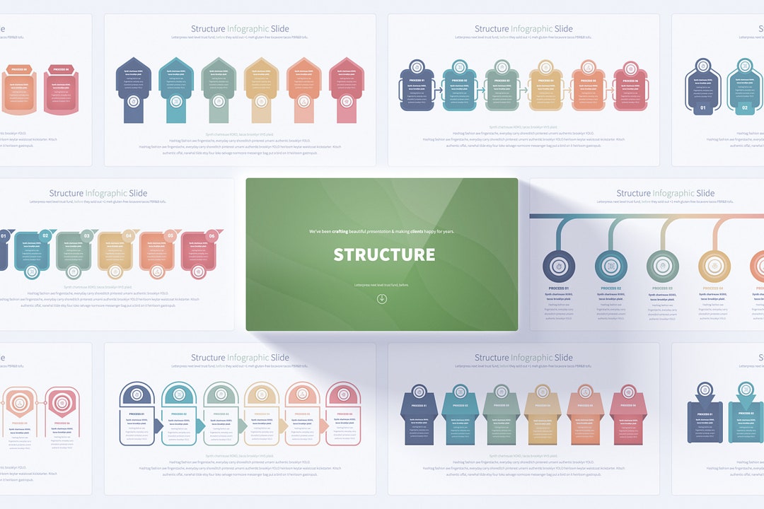 Structure Timeline Powerpoint Presentation Template | Infographic ...