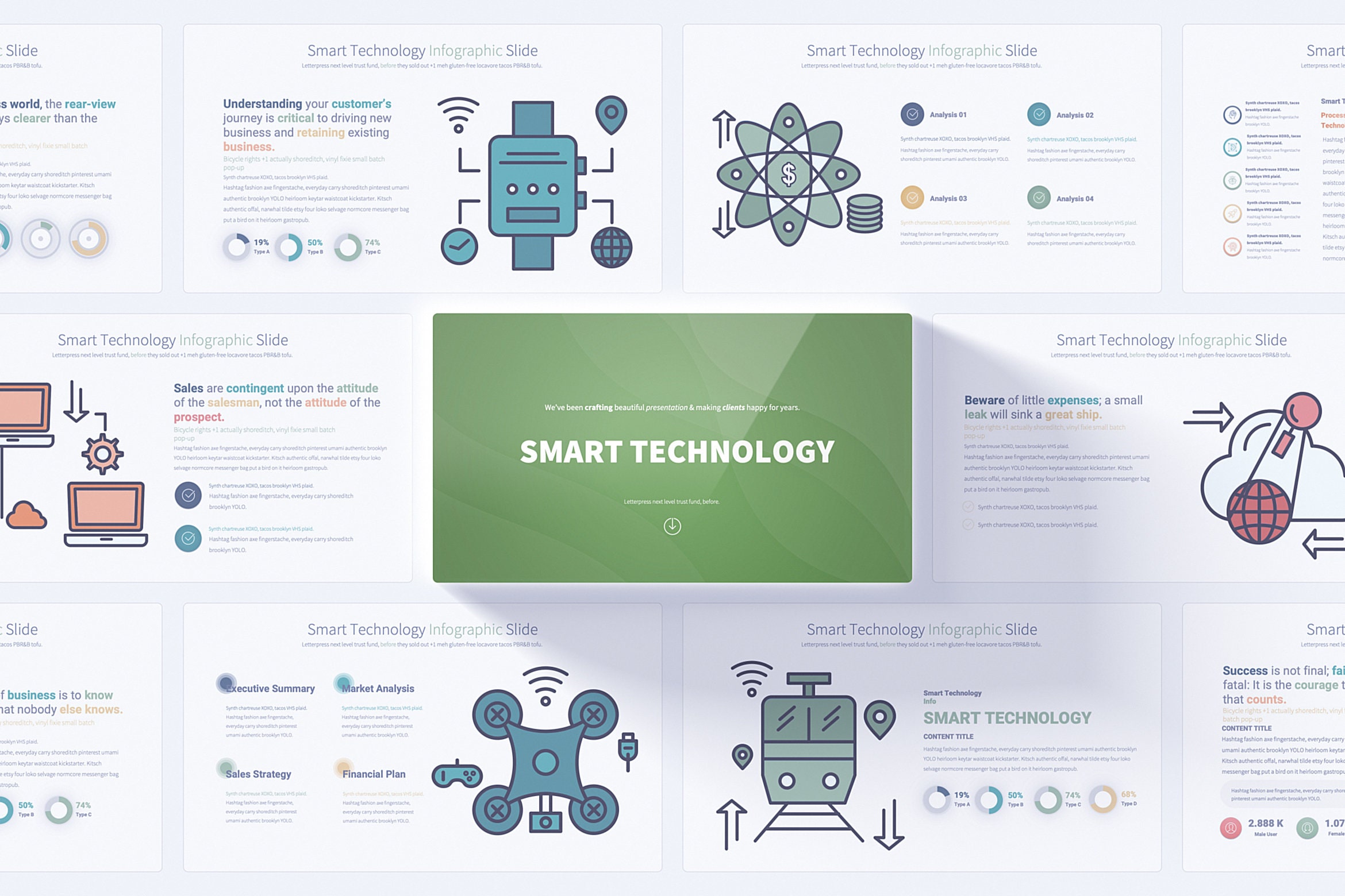 Smart Technology Powerpoint Template for Business Presentations ...