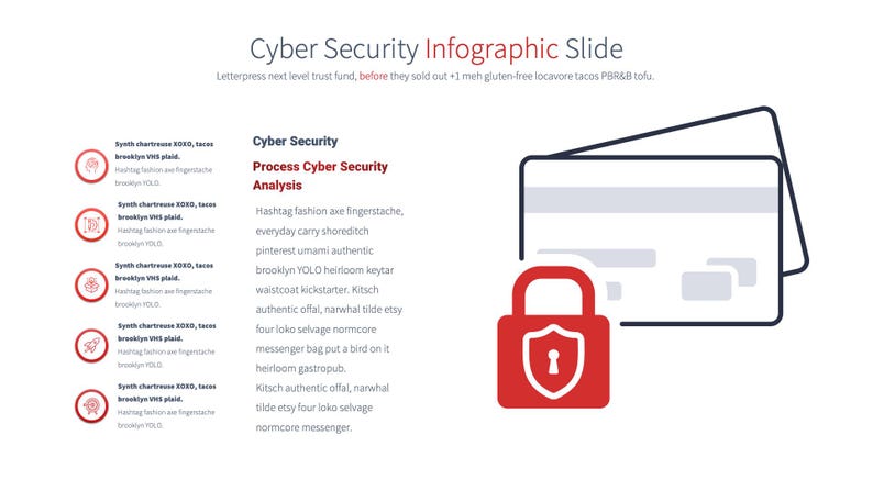 Comprehensive Cyber Security Keynote Infographics | Cyber Threat ...