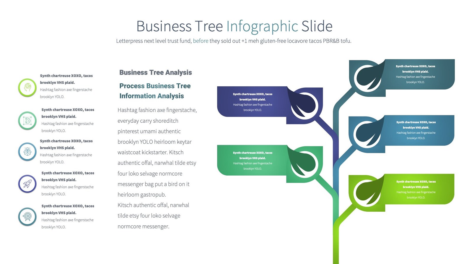 Innovative Business Tree Powerpoint Template | Creative Strategy Slides ...