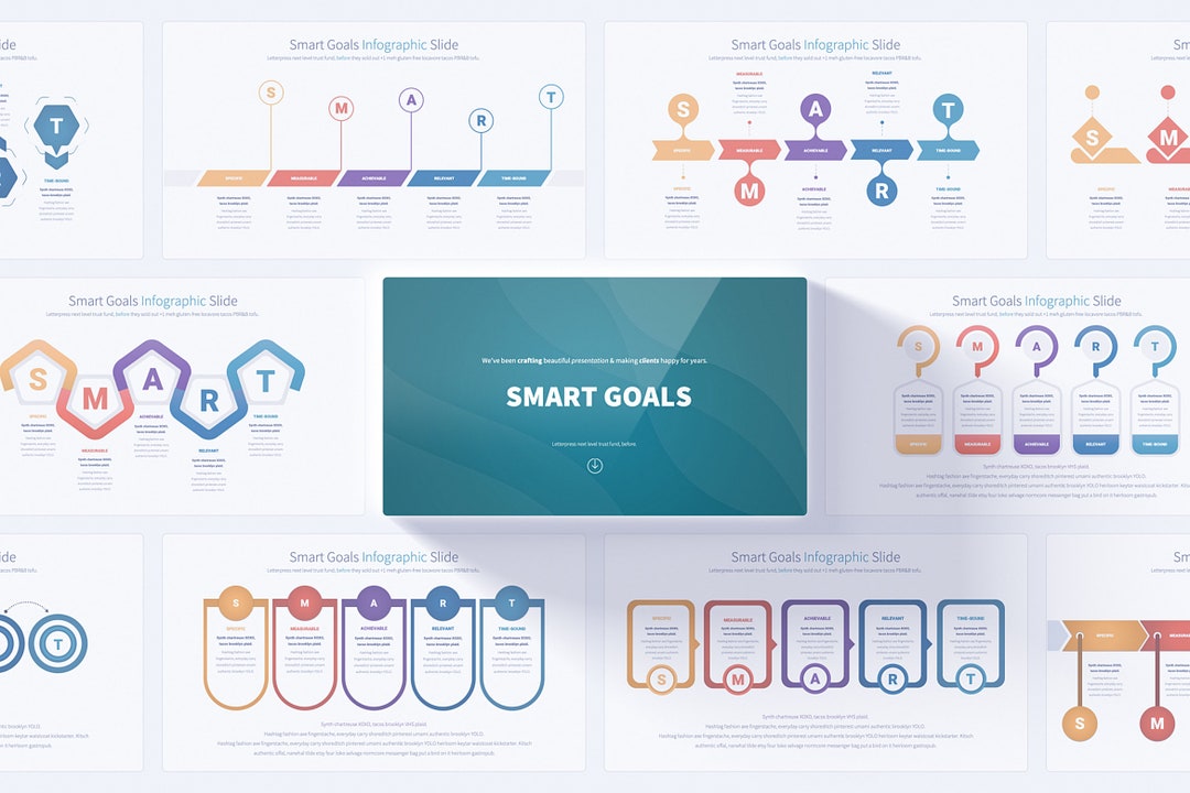 Comprehensive Smart Goals Powerpoint Template | Fully Editable ...