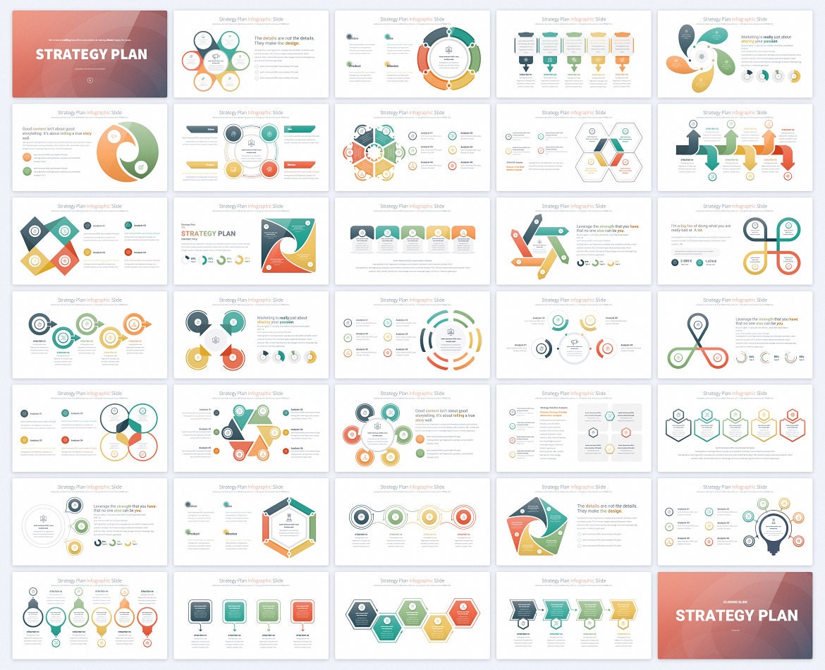 Strategy Plan Powerpoint Presentation, Editable Power Point Template ...