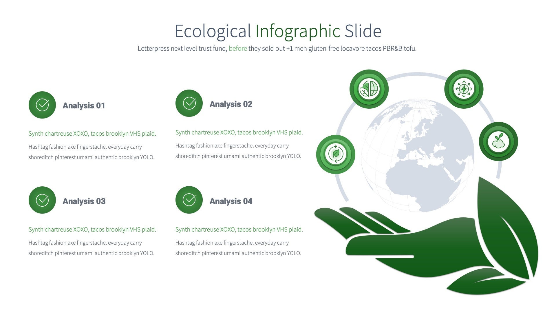 Ecological Powerpoint Presentation, Editable Power Point Template ...