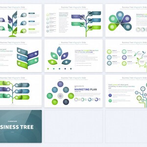Innovative Business Tree Powerpoint Template | Creative Strategy Slides ...
