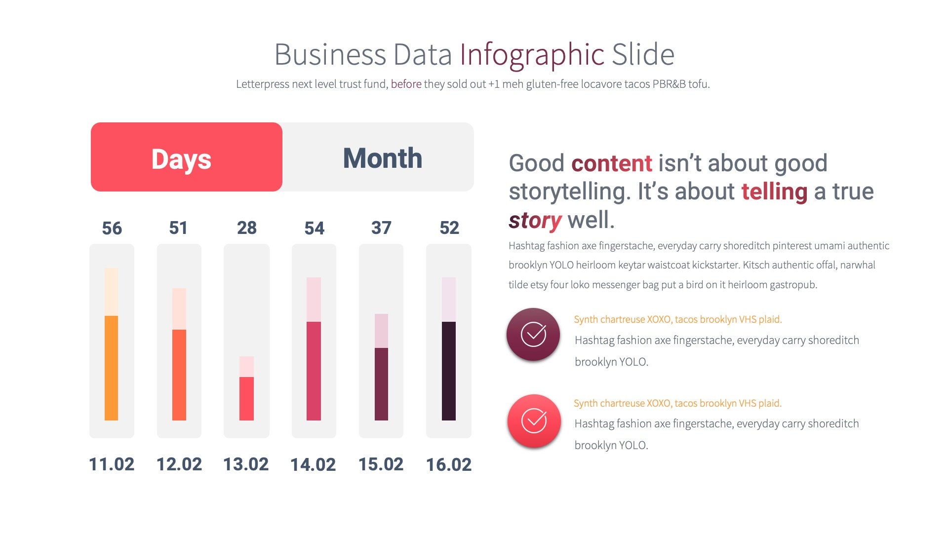 Diapositivas de infografías de PowerPoint sobre datos empresariales ...