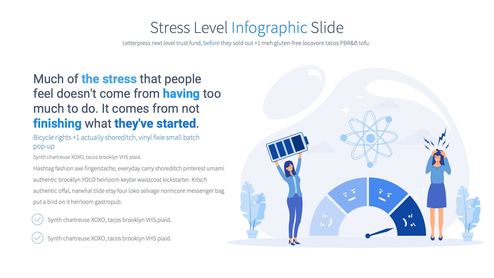 Stress Level Powerpoint Presentation Template | Comprehensive Emotional ...