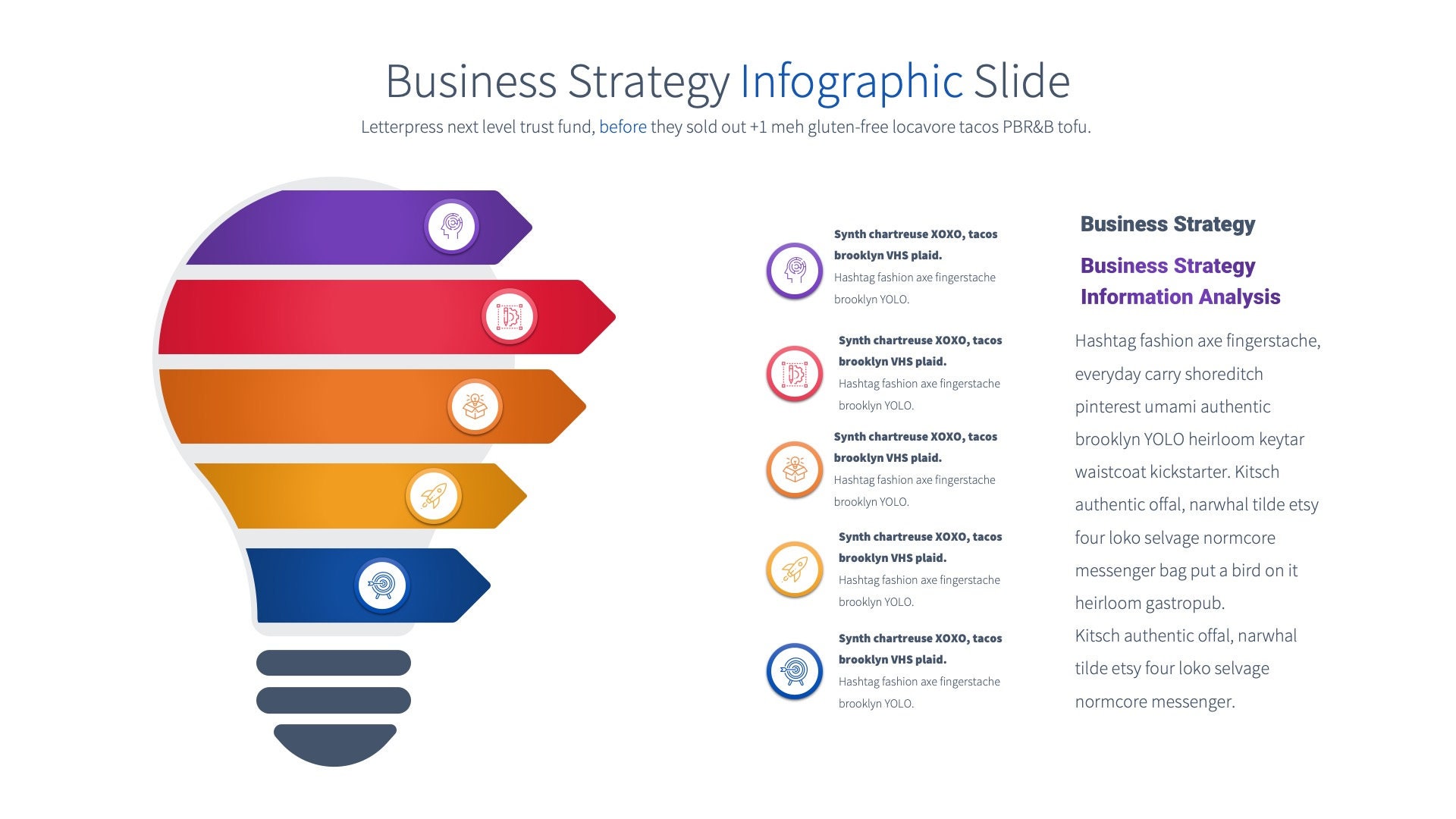 Comprehensive Business Strategy Powerpoint Template | Professional ...