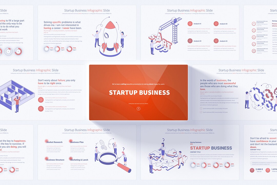 Editable Startup Business Powerpoint Template | Professional Solution ...