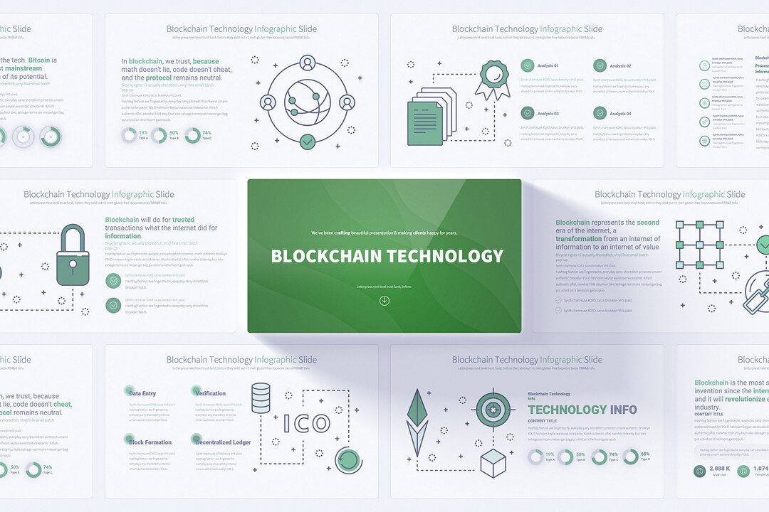 Blockchain Technology Powerpoint Presentation Template | Cryptocurrency ...
