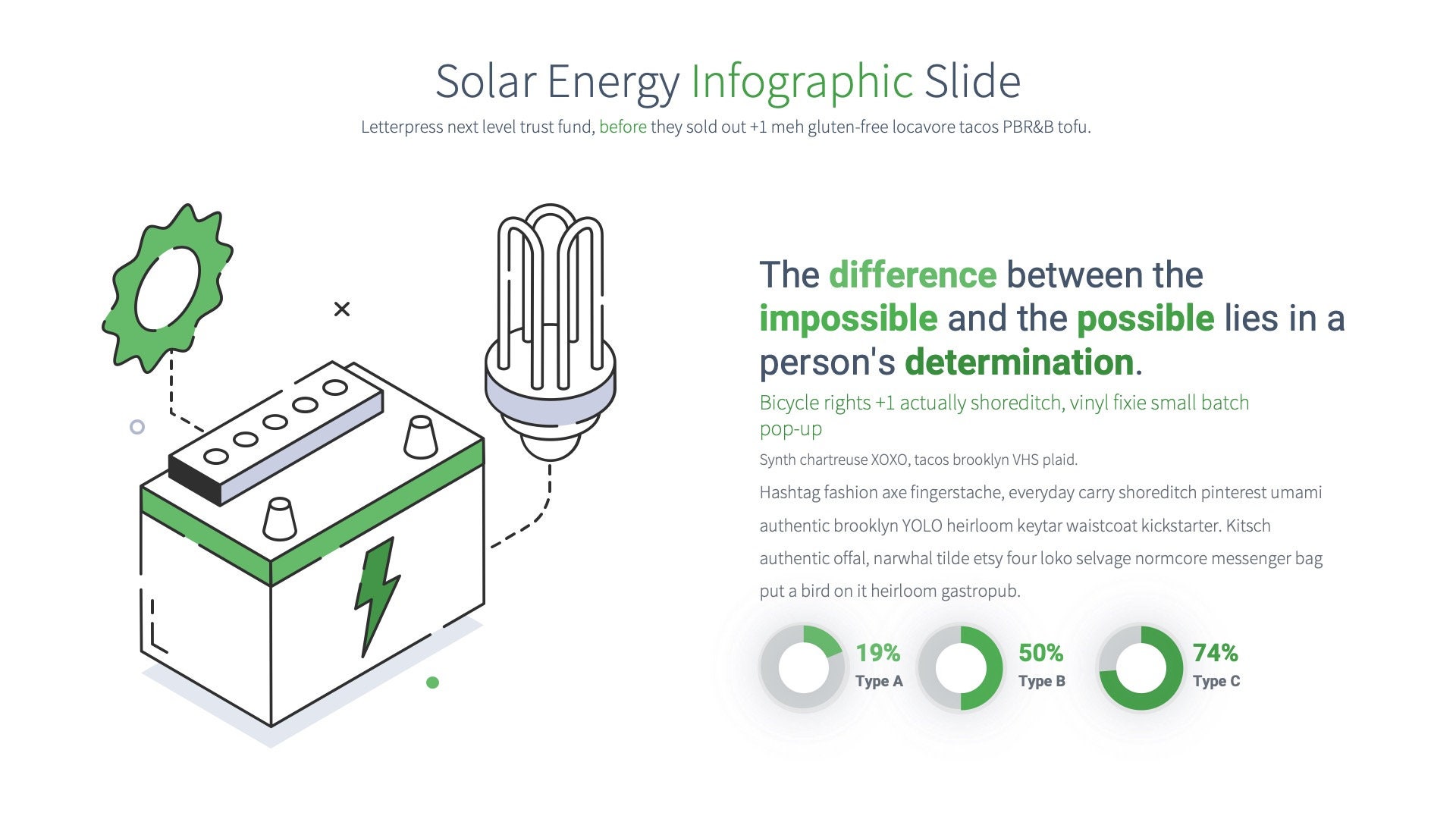Solar Energy Powerpoint Presentation Template | Ecology & Environment ...