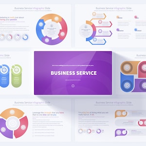 Business Service Powerpoint Presentation Template Minimalist Slides for ...
