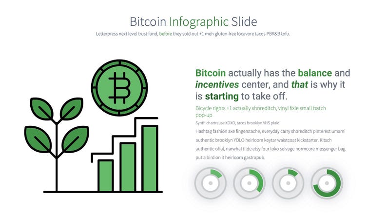 Bitcoin Powerpoint Template Slides for Cryptocurrency and Blockchain ...
