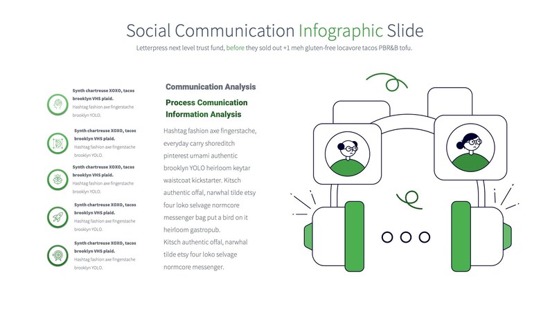 Plantilla de presentación de PowerPoint sobre comunicación/Promoción ...