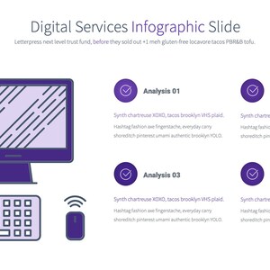 Digital Services Powerpoint Infographics Slides | Digital Marketing ...