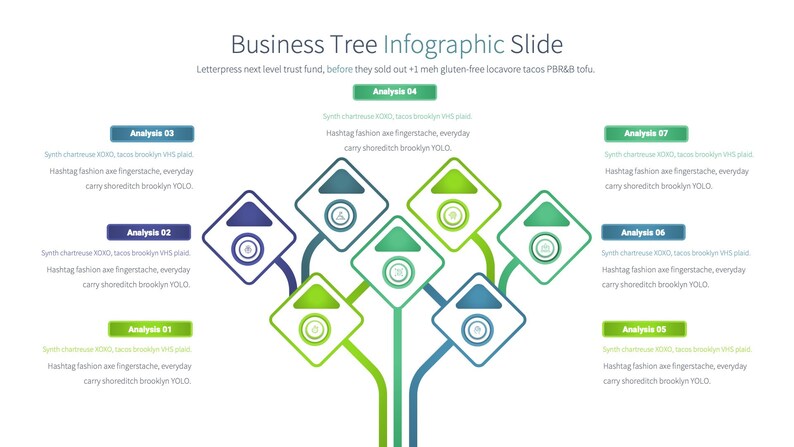 Innovative Business Tree Powerpoint Template | Creative Strategy Slides ...