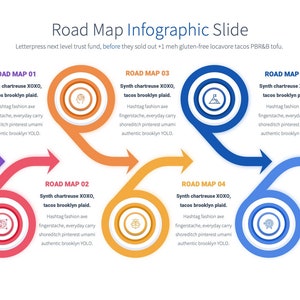 Road Map Powerpoint Presentation Template | Timeline Infographics ...