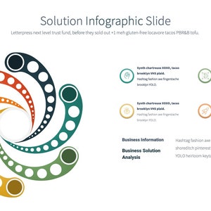 Business Strategy Solution Powerpoint Template, Customizable Slides for ...