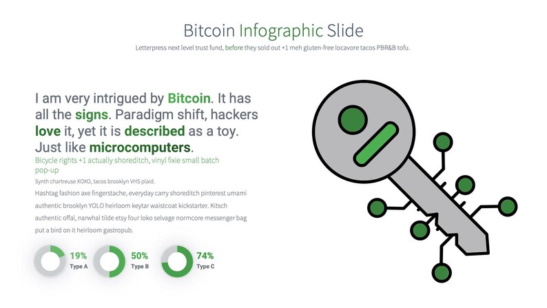 Bitcoin Powerpoint Template | Slides for Cryptocurrency and Blockchain Presentations ...