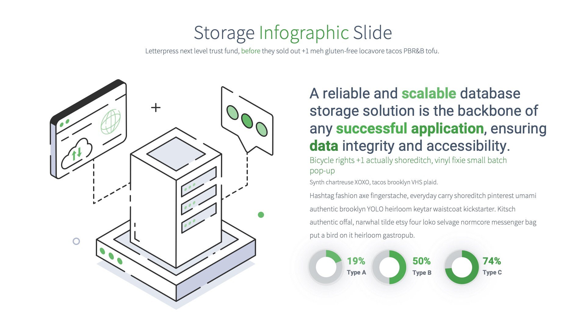 Storage Presentation, Powerpoint Template, Modern Listing, Storage ...