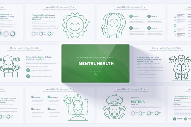 Mental Health Powerpoint Template | Professional and Editable Slides ...