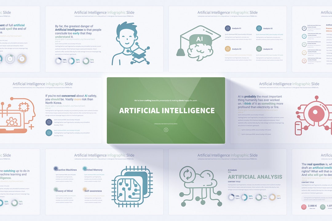 Artificial Intelligence Powerpoint Presentation Template, AI Technology ...