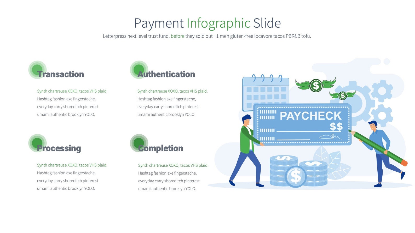 Payment Keynote Presentation Template | Financial Keynote Design for ...