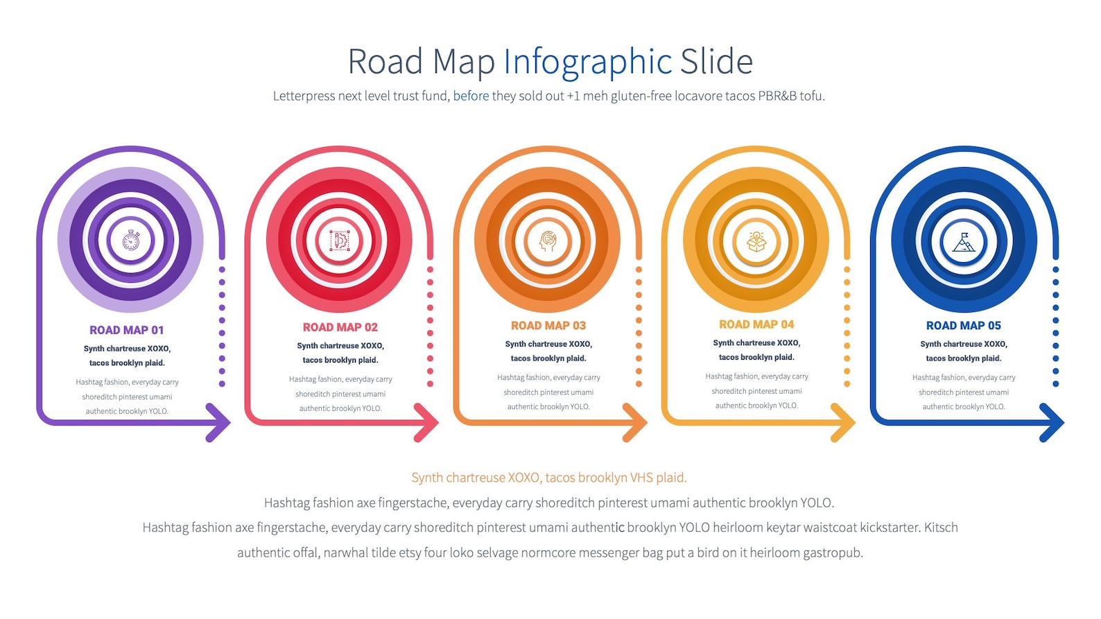 Road Map Powerpoint Presentation Template Road Map Power - Etsy