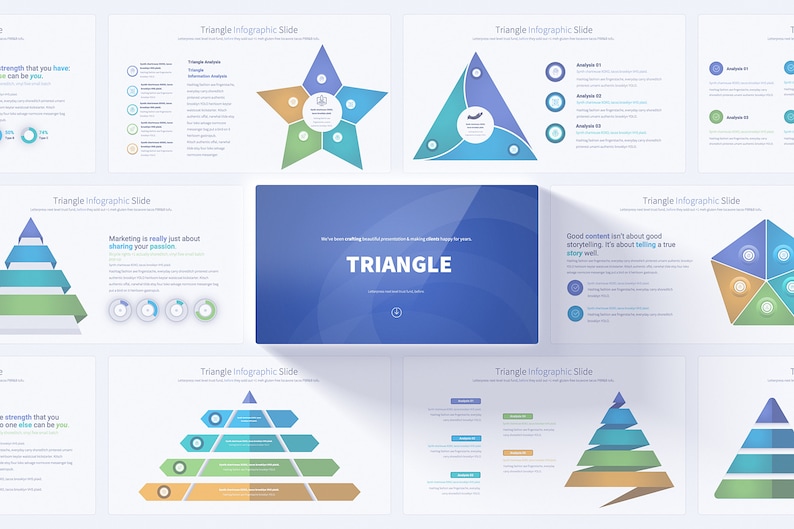 Triangle Powerpoint Presentation Template | Infographic Slides ...