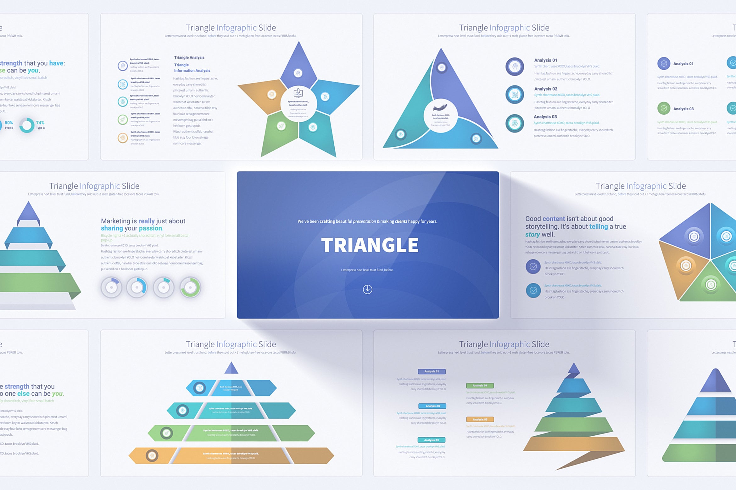 Triangle Powerpoint Presentation Template | Infographic Slides ...