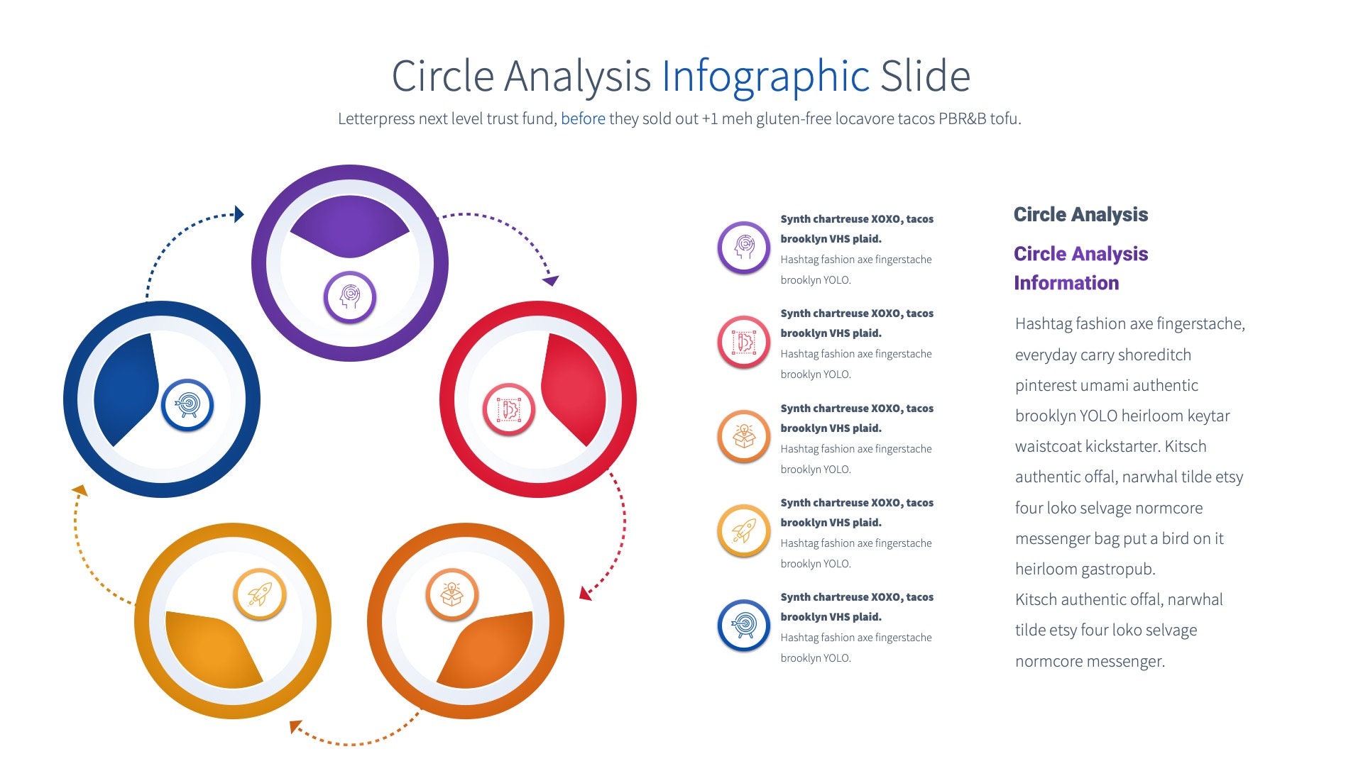 Circle Analysis Powerpoint Diagrams Presentation Template, Strategy ...