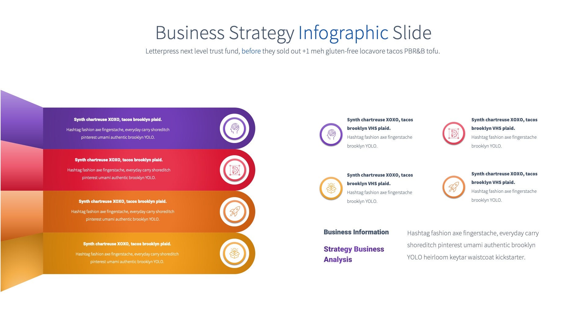 Comprehensive Business Strategy Powerpoint Template | Professional ...