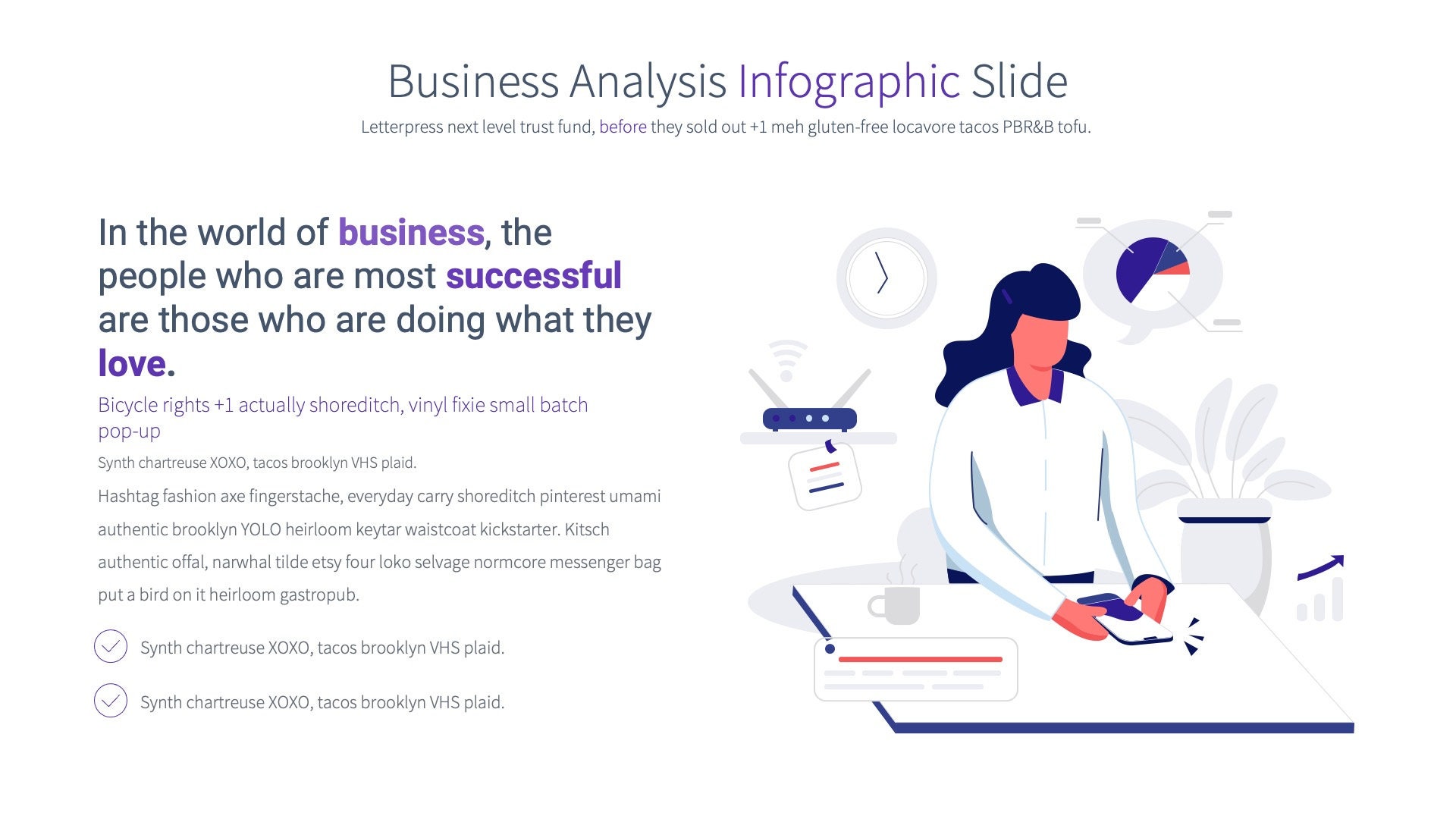 Business Analysis Powerpoint Presentation Template | Illustrated Characters for Business ...