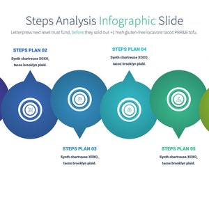 Steps Analysis Powerpoint Presentation Template | Timeline Infographics ...