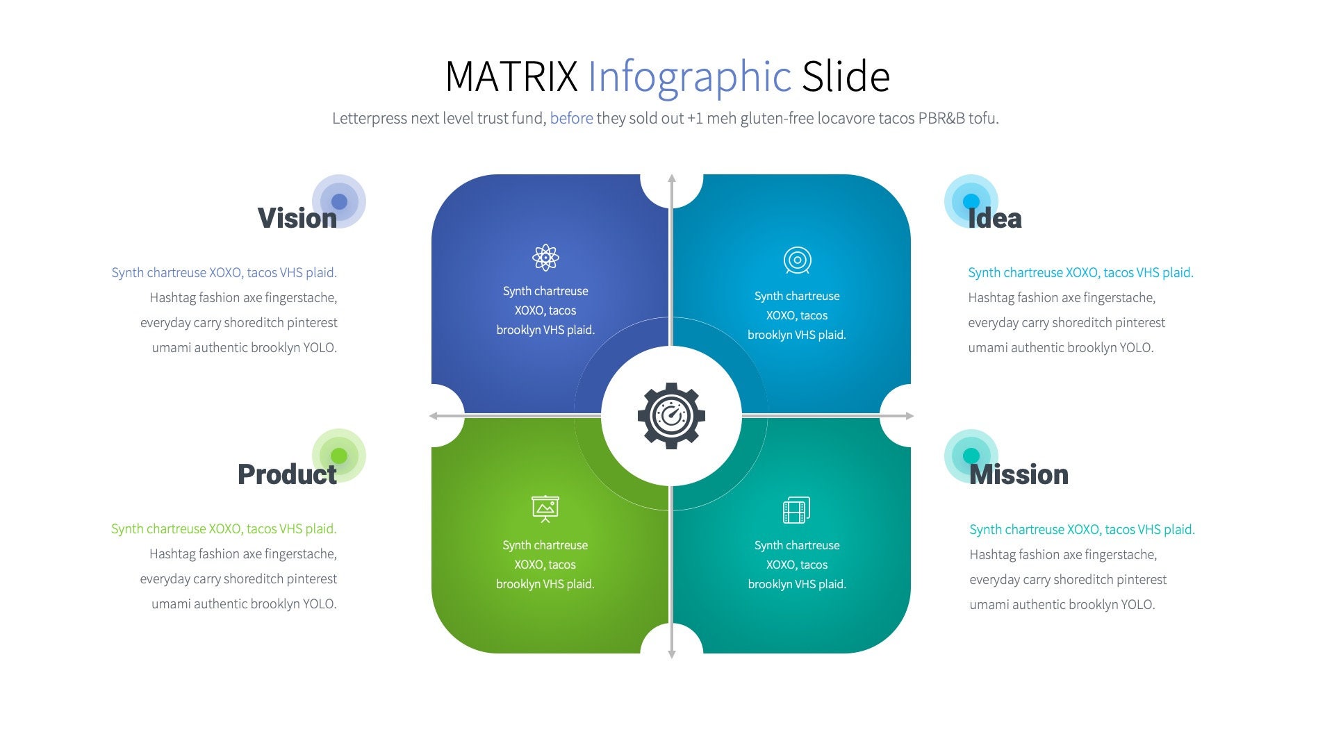 Matrix Powerpoint Presentation Template | Matrix Analysis Slide Deck - Etsy