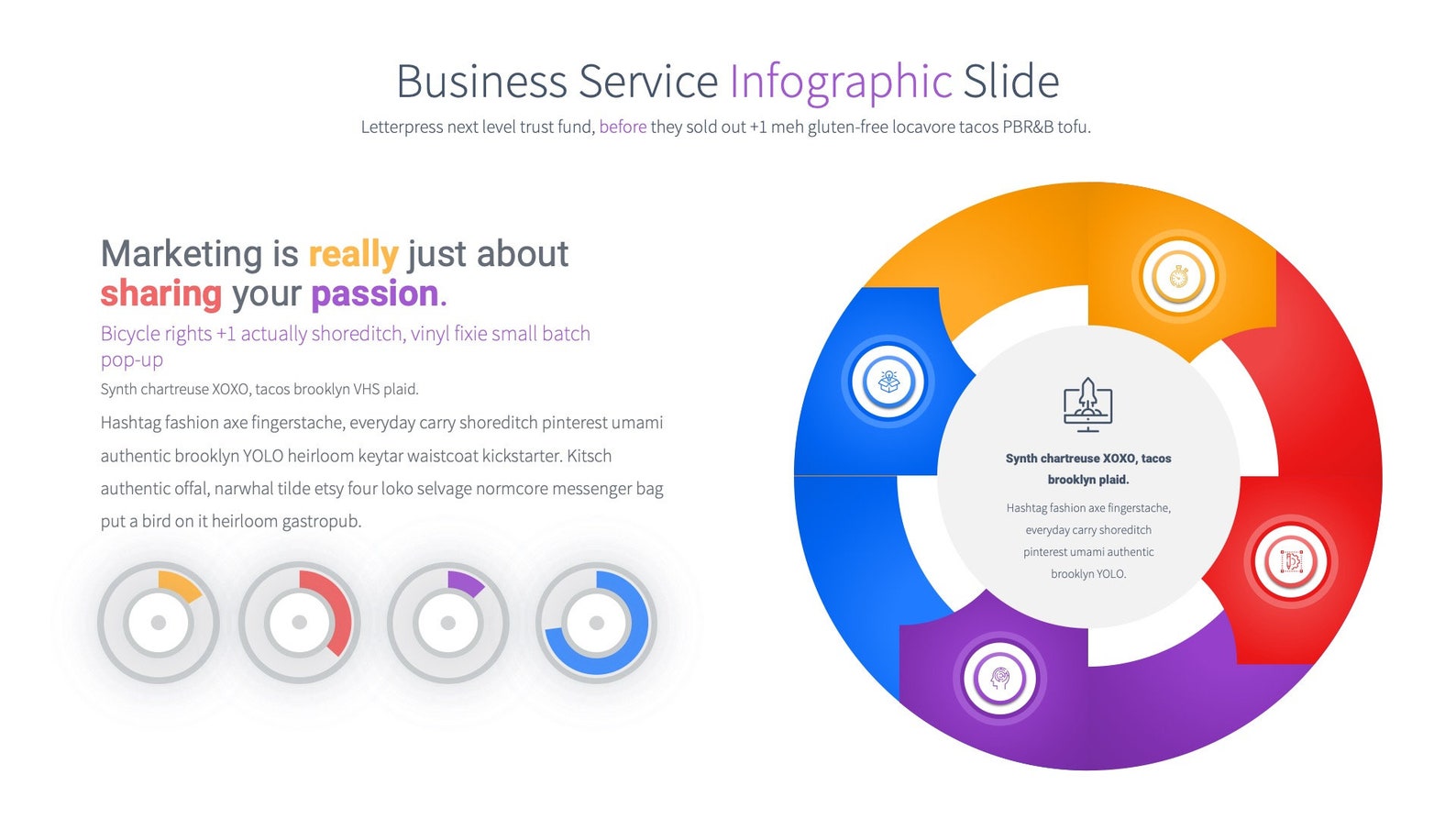 Business Service Powerpoint Presentation Template Minimalist Slides for ...