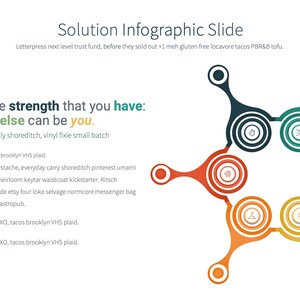 Business Strategy Solution Powerpoint Template, Customizable Slides for ...