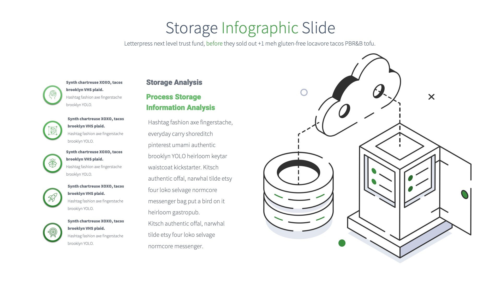 Storage Presentation, Powerpoint Template, Modern Listing, Storage ...
