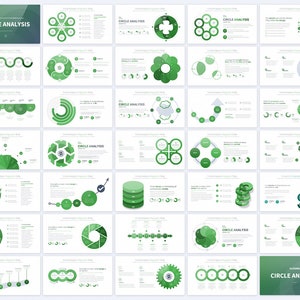 Creative Circle Analysis Powerpoint Presentation Template | Unique ...